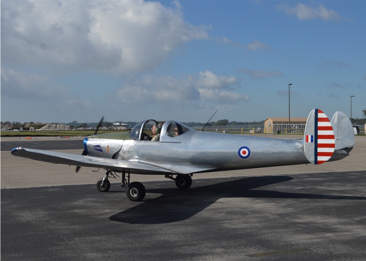 Former RAF fighter pilot realizes dream of piloting an Ercoupe ...