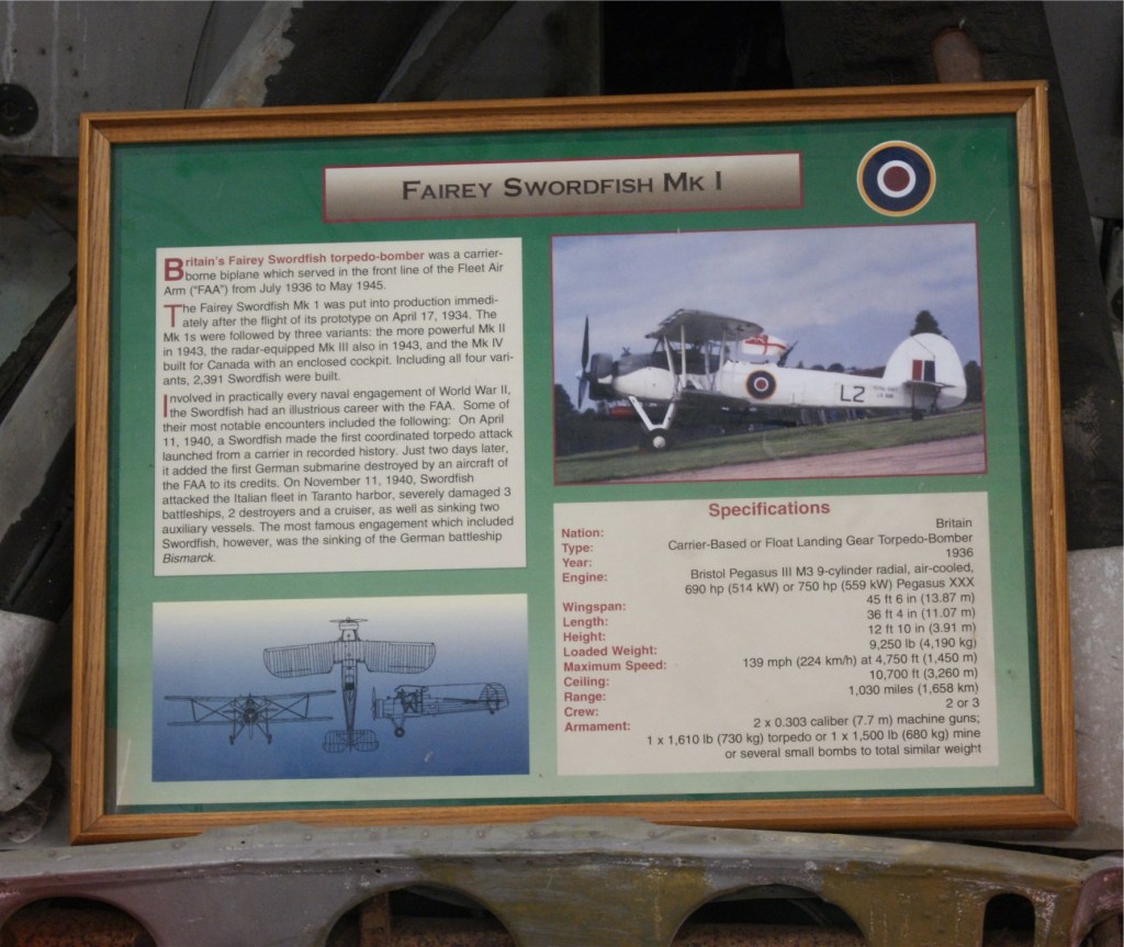 A (Fairey) Swordfish tale on the anniversary of the Pearl Harbour ...